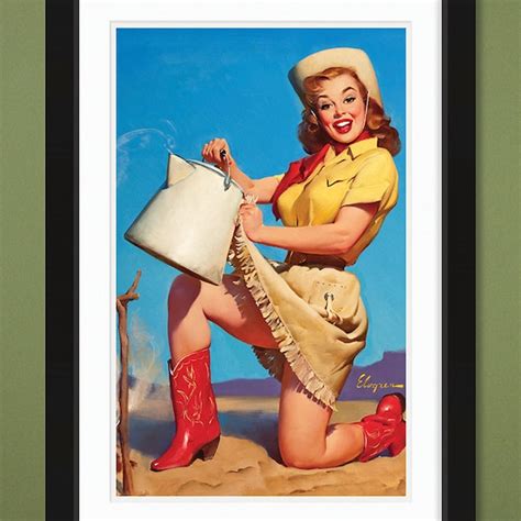 Gil Elvgren Etsy