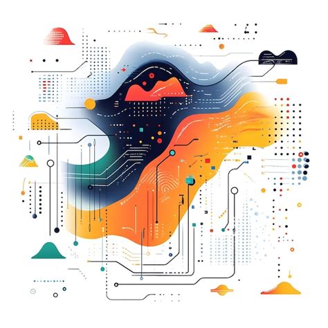 Flat Ai Driven Language Processing Elements Concept As Abstract Vector