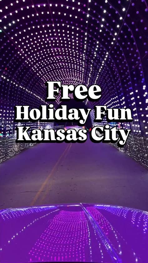 Free Holiday Magic Around Kansas City 🎄 From Twinkling Light Displays