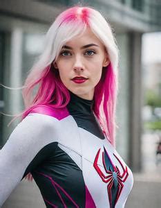 Spider Gwen Costume For Woman Fancy Dress Face Swap Insert Your Face