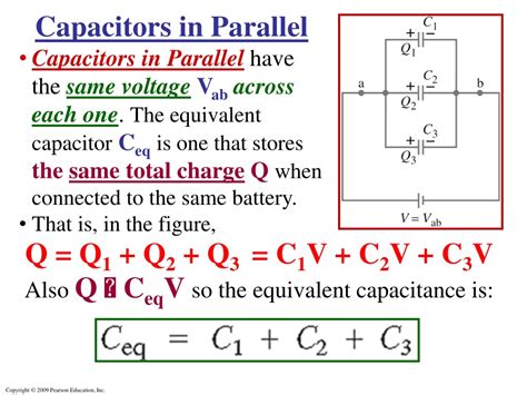 Ppt Capacitors In Series And Parallel Powerpoint Presentation Free