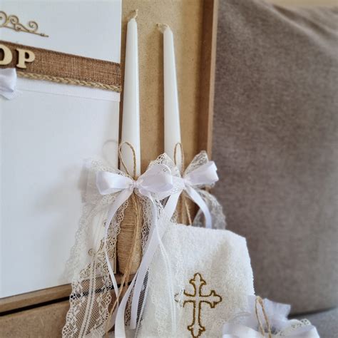 Комплект за кръщене Green Roses Бебешки подаръци