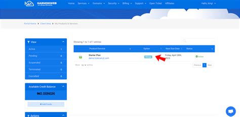 How To Login To Cpanel From Your Harmonweb Client Area Harmonweb Blog
