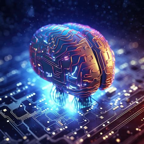 Premium Ai Image Futuristic Microchip Processor Quantum Computer Big Data Processing Database