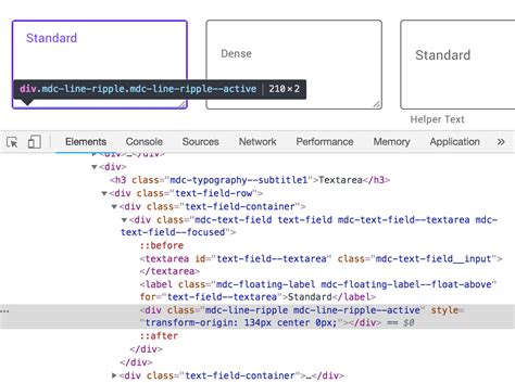 textarea demo should not include ripple · issue 3604 · material components material components