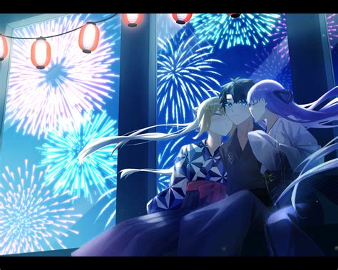 Artoria Pendragon Fujimaru Ritsuka Meltryllis And Artoria Caster