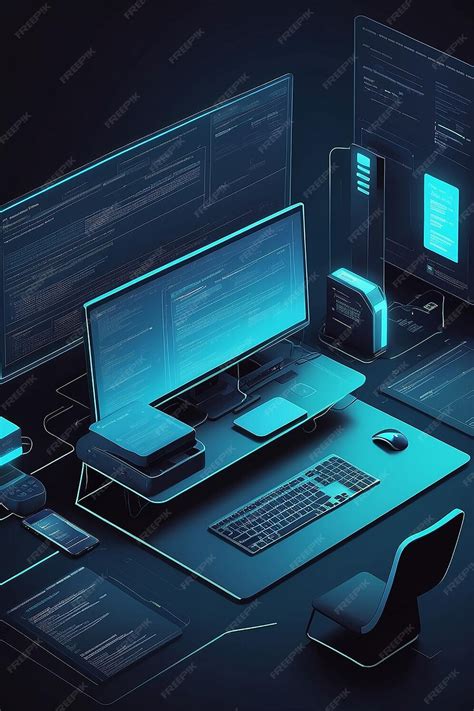 Software Code Testing Concept Illustration Premium Ai Generated Image