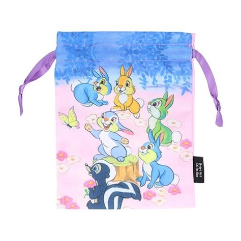 日本 sun star Disney Retro Art Collection 束口袋 小鹿斑比 誠品線上