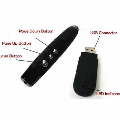 Jual USB WIRELESS POWER POINT PRESENTER PRESENTASI WITH LASER POINTER MURAH Shopee Indonesia
