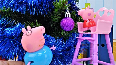 Свинка Пеппа едет за ёлкой Новогоднее видео для детей Youtube