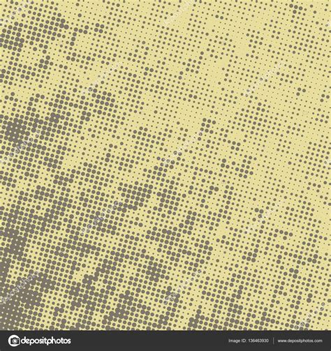 Abstract Retro Background With Halftone Texture Stock Vector By KateKu