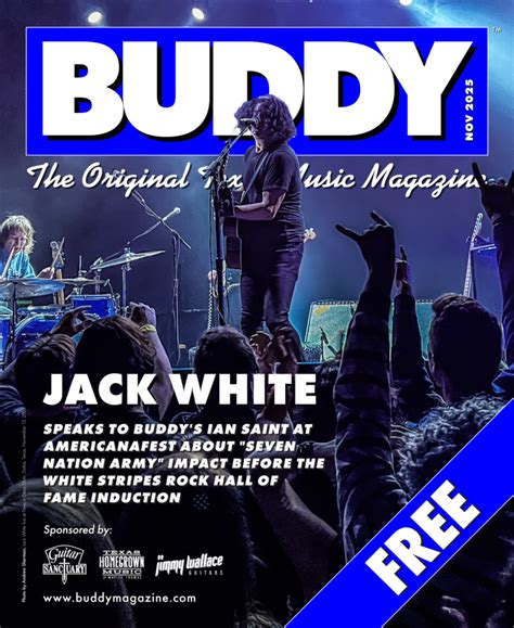 Jack White Talks Seven Nation Army Impact With Buddys Ian Saint At