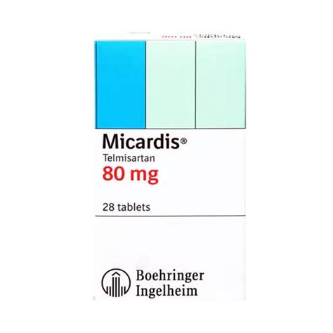 Micardis 80 Mg 28 Tablets