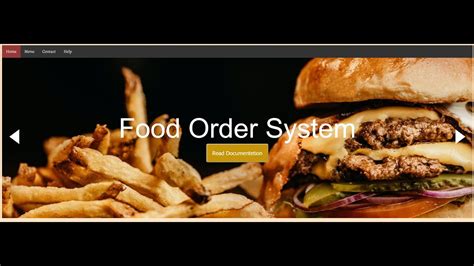 Simple Mobile Responsive Food Order System Html Css Js Youtube