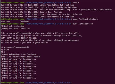 Adb Device Offline Modalai Forum