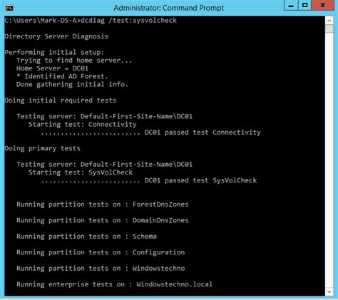 How To Check The Sysvol Health Check WindowsTechno