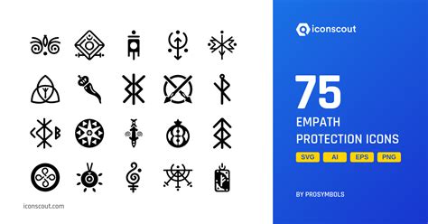 Empath Protection Icon Pack 75 Free Download Sign And Symbols Icons Iconscout