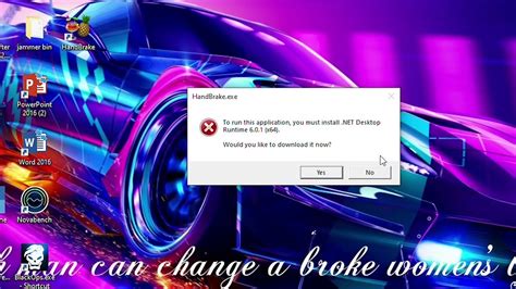 To Run This Application You Must Install Net Desktop Runtime 6 0 1