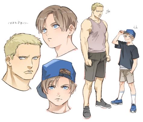 Leon S Kennedy And Jack Krauser Resident Evil Drawn By Tatsumi