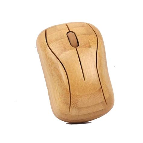 China Customized Bamboo Wireless Mouse With Usb Suppliers