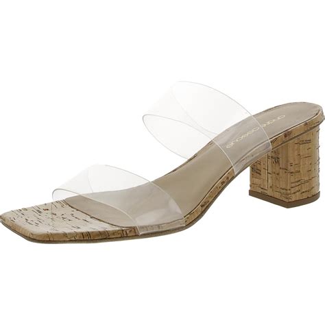 André Assous Womens Didi Vinyl Mule Slide Sandals Product