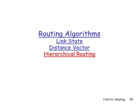 Ppt Network Layer Routing Powerpoint Presentation Free Download