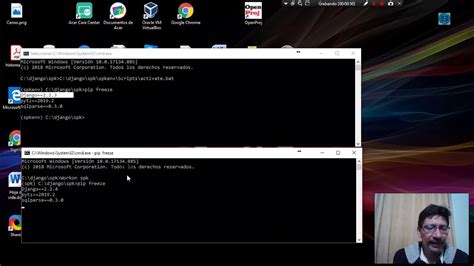 Django Español Spk 009 Pip Freeze Ver Componentes Instalados Youtube