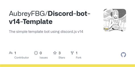 Github Aubreyfbg Discord Bot V14 Template The Simple Template Bot Using Discord Js V14