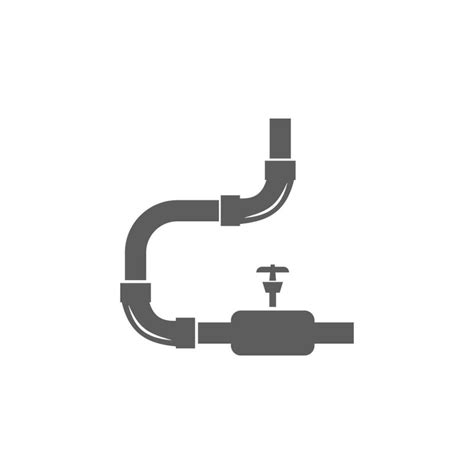 Drain Pipe Vector Icon Illustration 23250319 Vector Art At Vecteezy