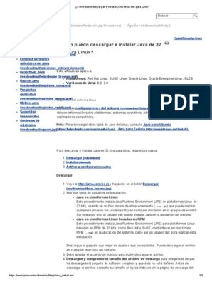 Instalar Java Bits Actualizado Octubre