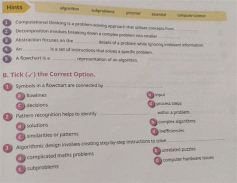 Hints Algorithm Subproblems Pictorial Essential Computer Science 1
