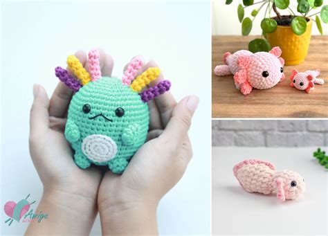 15 Free Amigurumi Axolotl Crochet Patterns That Melt Your Heart