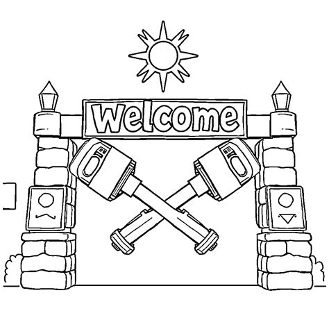 Best Piston Coloring Pages Free Printable Pdf