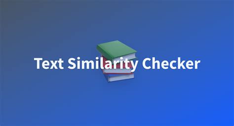 Abhadolatextsimilaritychecker At Main