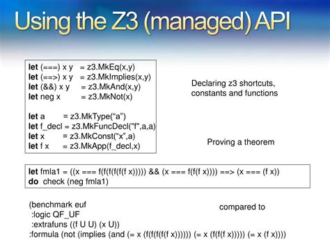 ppt z3 an efficient smt solver powerpoint presentation free