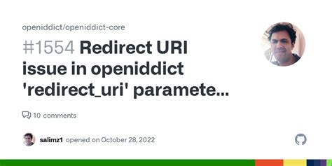 redirect uri issue in openiddict redirect uri parameter must be a