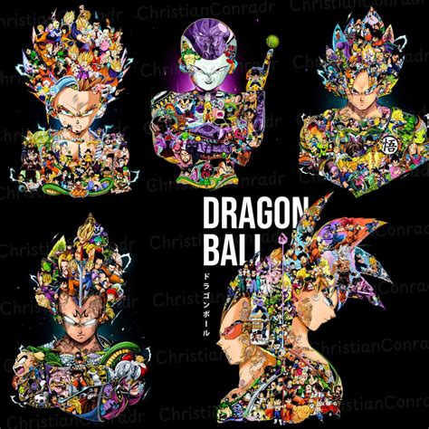 Dragon Ball Premium Graphic Design Db Version Png Bundle Anime Png