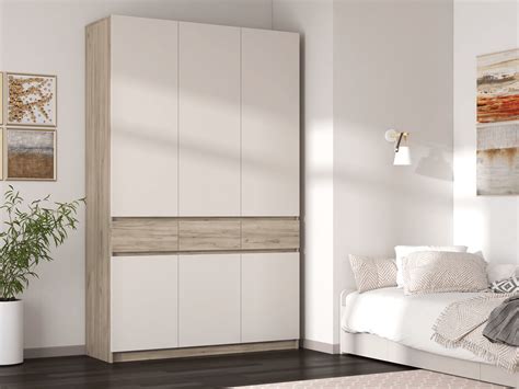 Купить Шкаф 3 ств ШК 002 ЛДСП Бостон в Ростове на Дону отличные цены на распашные шкафы