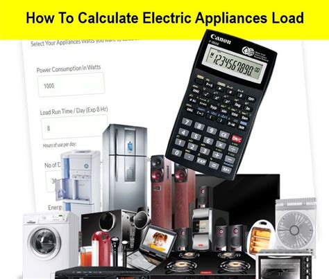 How To Calculate Power Consumption In Watts Wiring Work