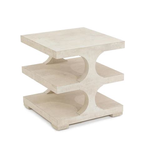 John Richard Loftus Three Tier End Table