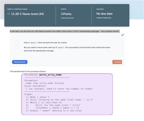 Solved In This Task You Will Redo Your Silly Name Program
