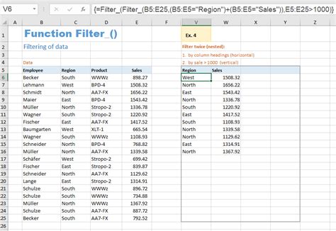 Excel Function Filter For Excel 2007 To 2019