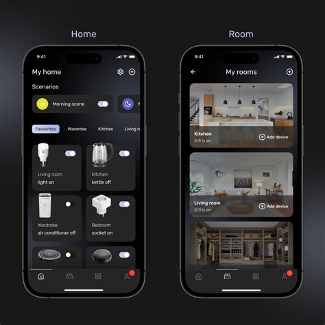 Smart Home App UI UX Design Behance