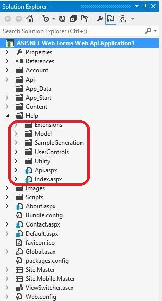 Aspnet Web Form Web Api Project Template