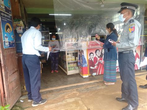 နောင်ချိုမြို့နယ်၌ ဆေးဝါးနှင့်ဆေးပစ္စည်းအရောင်းဆိုင်များအား ဆေးဝါးများပ