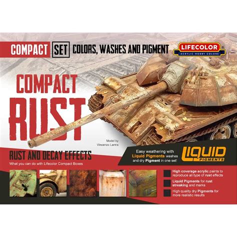 Rust Compact Weathering Set SPG09 LifeColor