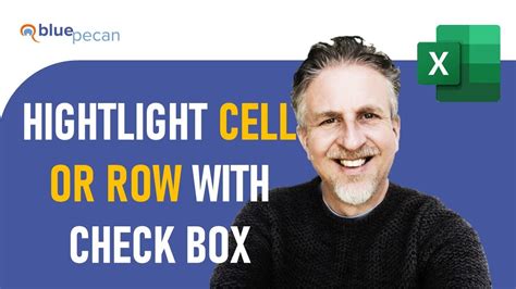 How To Highlight Cell Or Row With Check Box In Excel Use Check Box To