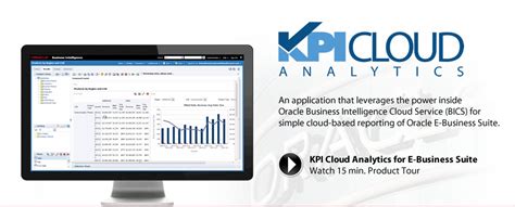 Kpi Cloud Analytics For Oracle E Business Suite