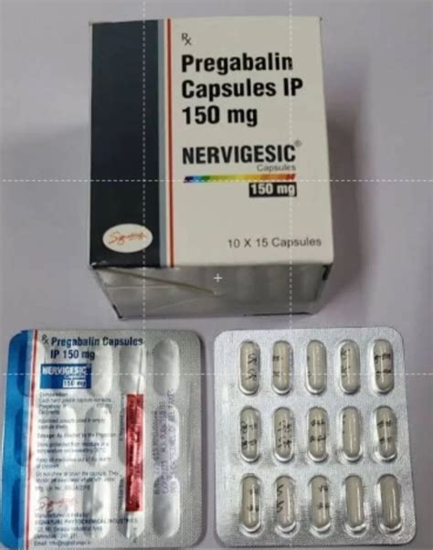 Pregabalin 150 Mg Capsule At ₹ 200 Stripe Pregabalin Capsules And Tablets In Nagpur Id