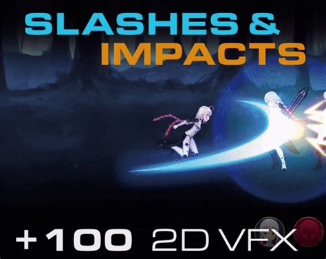 2D VFX Pack Slashes And Impacts By MagusVFX